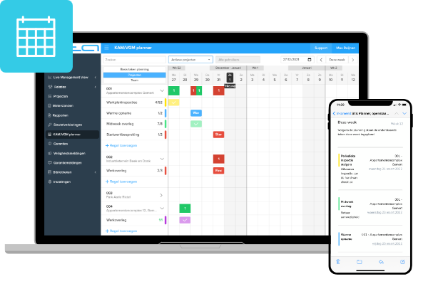 Geautomatiseerde KAM/VGM Planner | STA Software